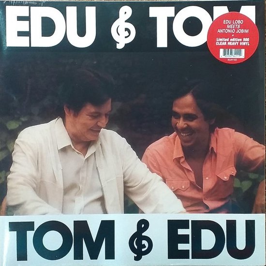 Edu Lobo & Anton Jobim - Edu & Tom (LP) (Clear Vinyl), Edu Lobo & Anton Jobim | LP... | bol
