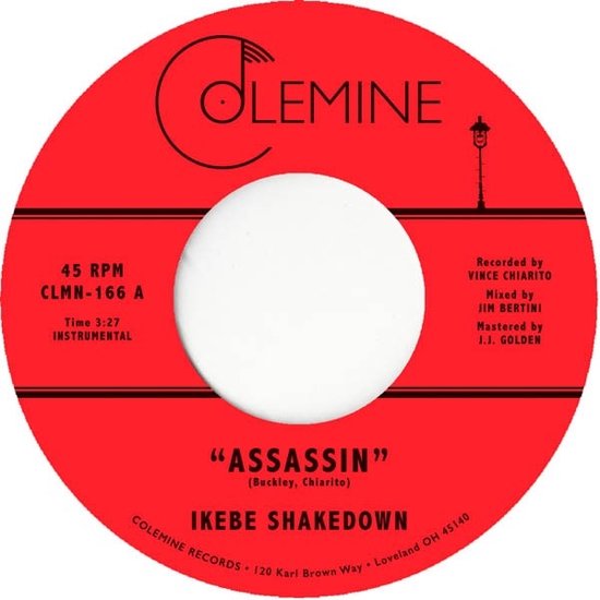 Ikebe Shakedown - Assassin (7" Vinyl Single), Ikebe Shakedown | Muziek ...