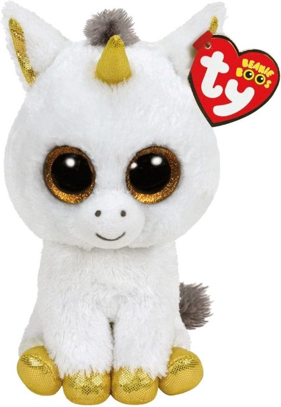 Ty - Knuffel - Beanie Boo's - Pegasus Unicorn & Asher Cat | bol