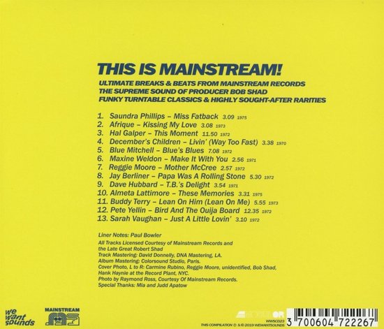 Various Artists - This Is Mainstream (CD), various artists | CD (album ...