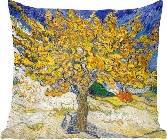 Sierkussen - Moerbeiboom Vincent Van Gogh - Multicolor - 60 Cm X 60 Cm | bol