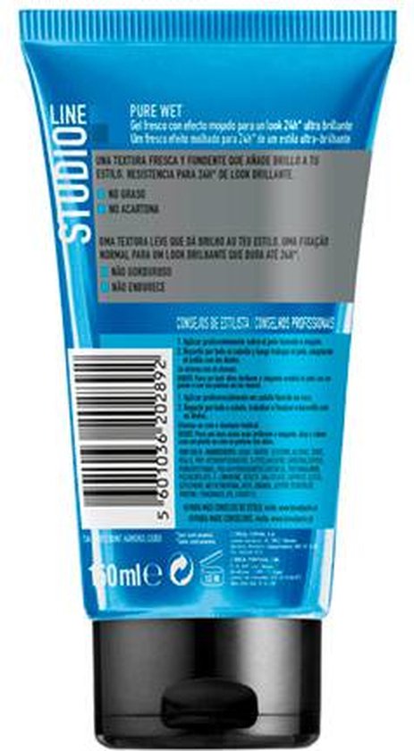Studio Line Pure Wet Gel Efecto Mojado 150 Ml | bol
