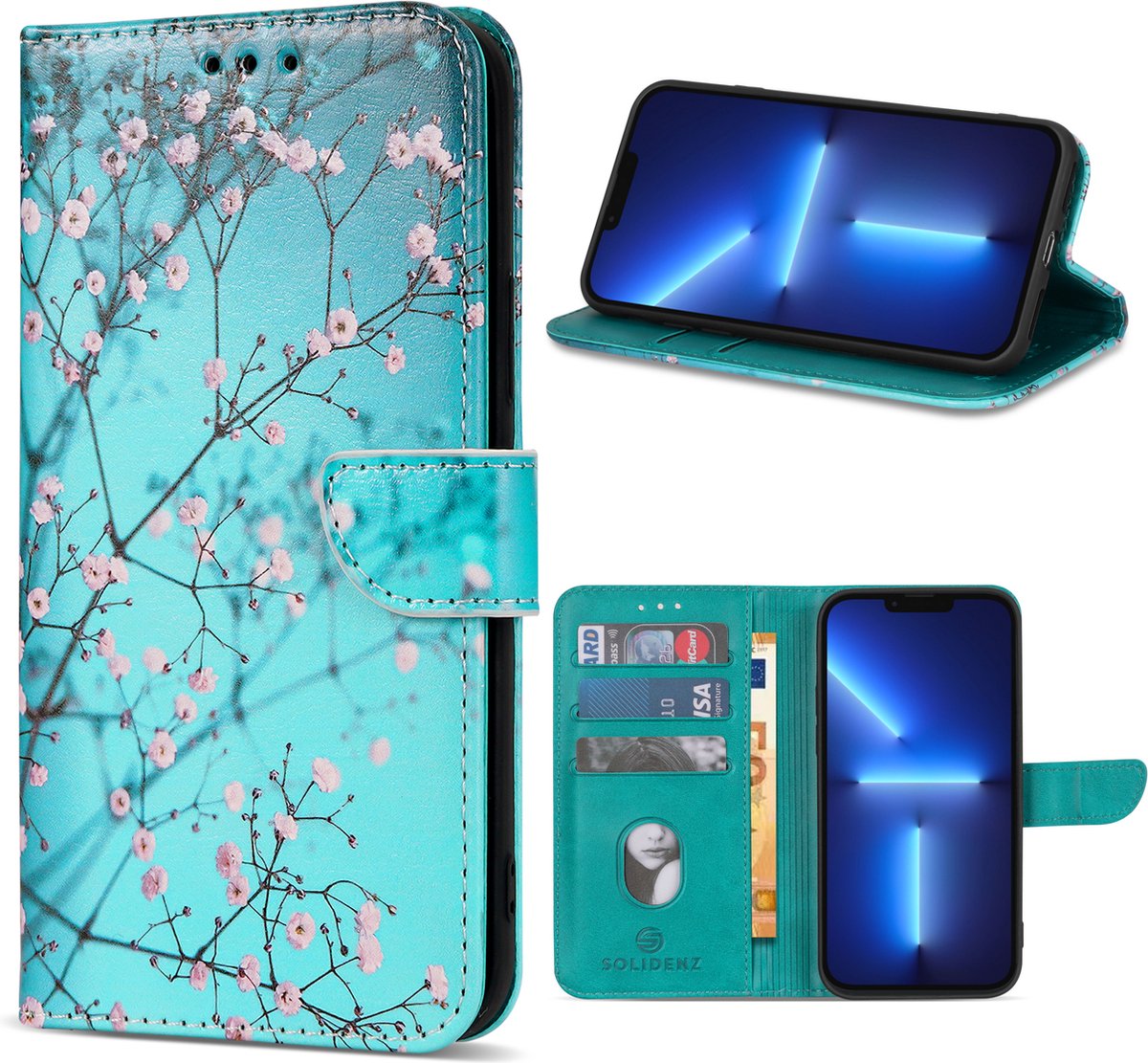 Geschikt Voor iPhone 13 Pro Hoesje - Solidenz Bookcase 13 Pro ...