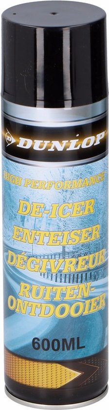 Dunlop Ruitenontdooier spray - voor auto ruiten - 600 ml - antivries ...