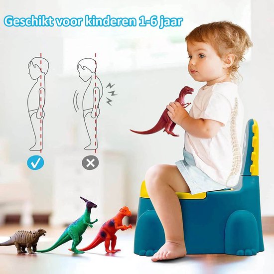 Dinosaurus 3-in-1 Plaspotje – Plaspotje kind – Potje peuter – Potje met ...