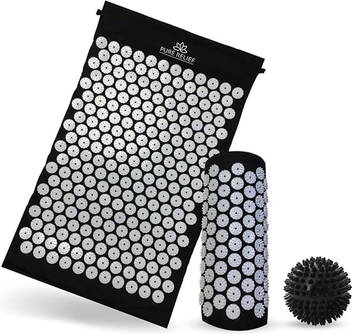 VB Shakti Mat – Acupressuur Mat Met Kussen – Spijkermat met Triggerpoint Bal &... | bol.com