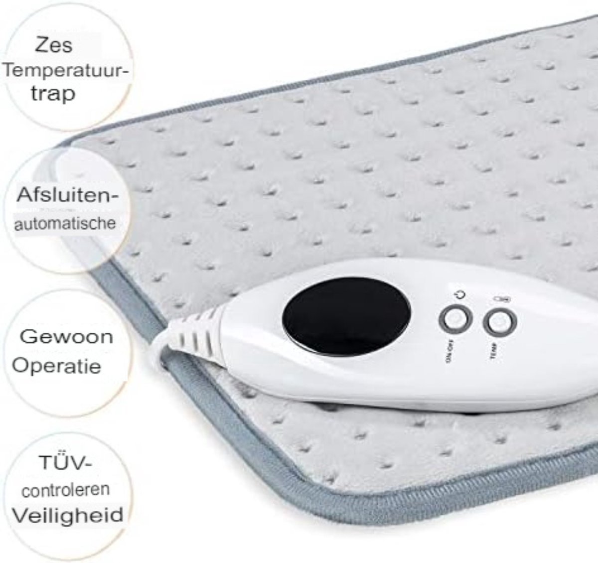 Warmtekussen oplaadbaar - Warmtekussen elektrisch - Warmtekussen nek en ...