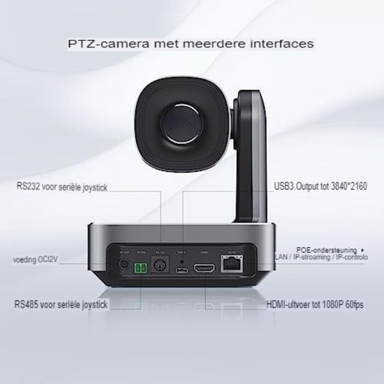 Streaming Camera - Stream Camera - Camera Pc - Webcam Met Microfoon | bol