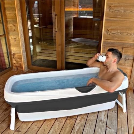 Gratyfied Zitbad - Bath Bucket - Bad Bucket - 158cm - Zwart | bol