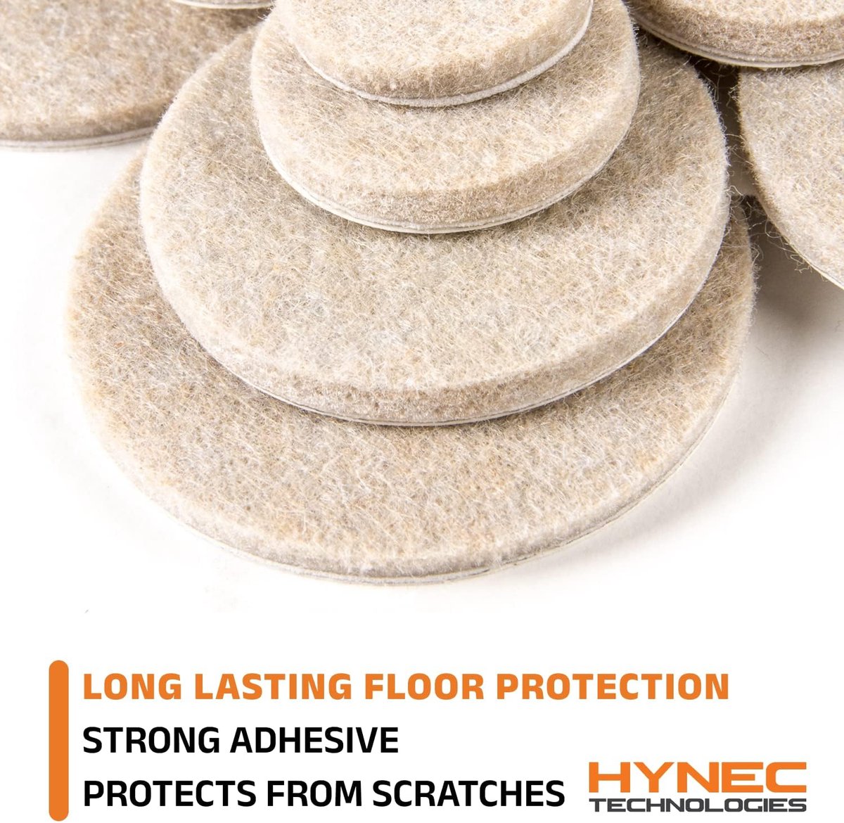 Premium Vloerglijders, Vilten Meubeldoppen - Medium Set met 7 ...