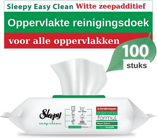 Sleepy ----6 pak x 100 doekjes - 600 doekje Sleepy Reinigingsdoekjes ...