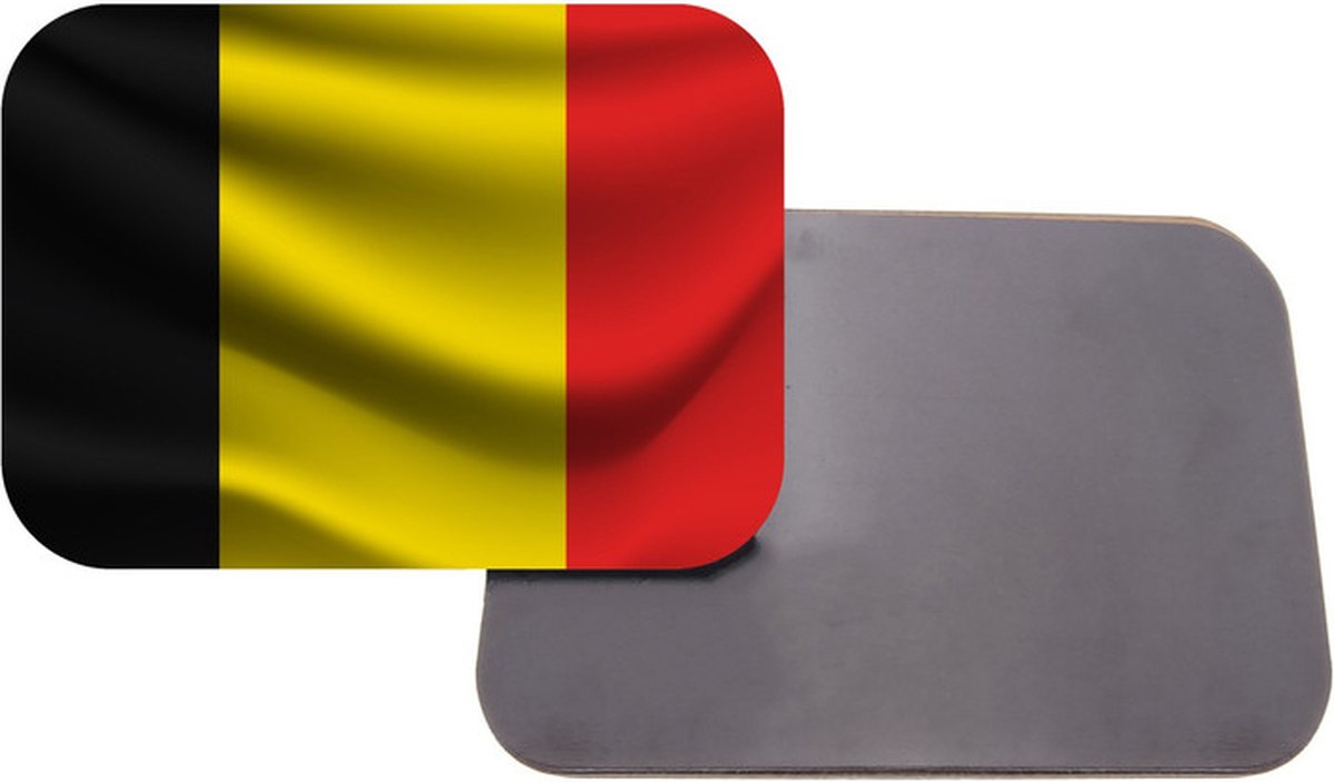 Magneet Met Opdruk | 5x7 cm | Geschenk | Koelkastmagneet | Vlag Belgie ...