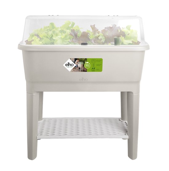 Elho Noa Kweektafel 80 - Kweekbak op Poten met Deksel - Waterreservoir - Ø 78.5 x H... | bol