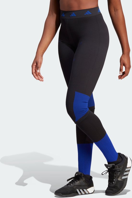 Adidas Performance Techfit Recharge Naadloze Legging Dames Zwart
