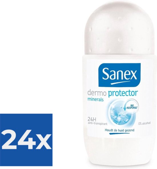 Sanex Dermo Protector Minerals Anti-Transpirant Deodorant Roller 50 ml ...