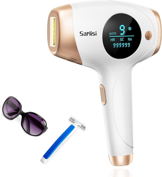 IPL Ontharingsapparaat - 999.900 flitsen - Epileer apparaat - Laser en ...