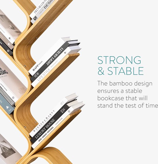 Boekenkast - modern wall decoration, bookcase | bol