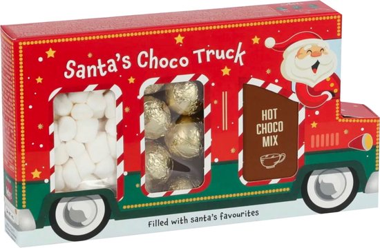 Santa's Hot Chocolate Truck 125g | bol.com