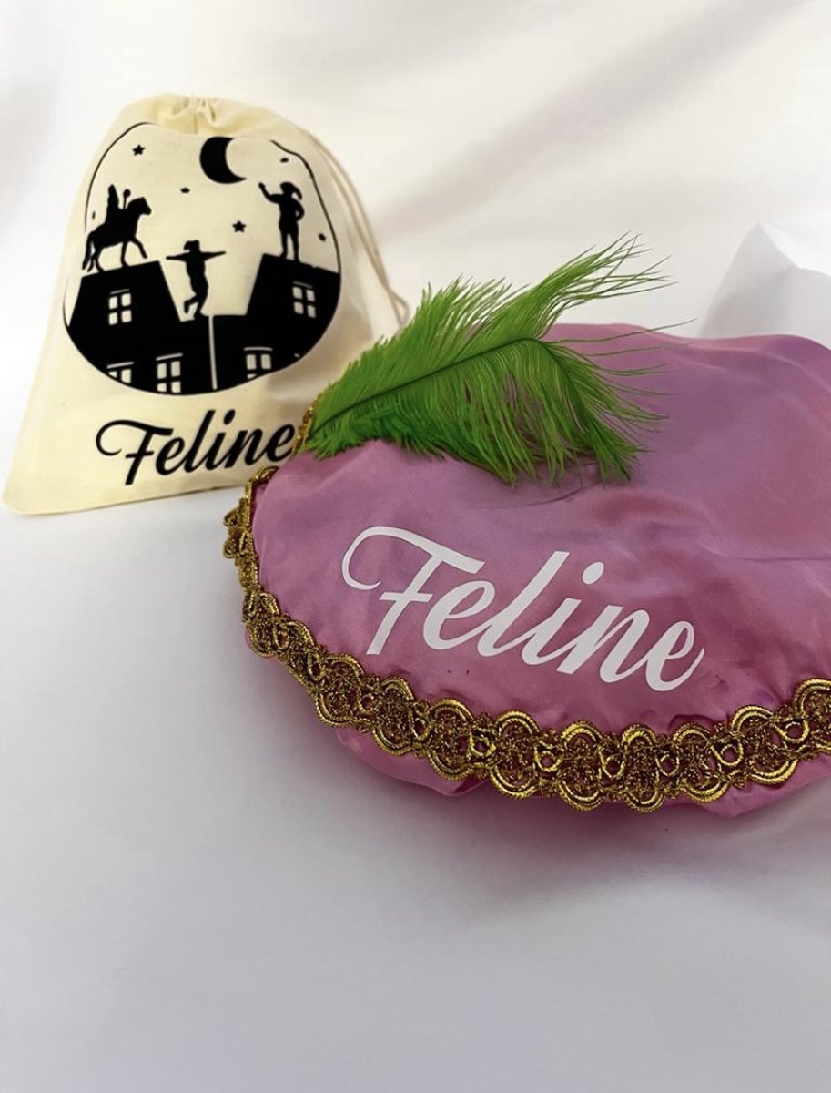 COMPLETE SET bedrukt met naam - Pieten Muts & Pepernotenzak ...