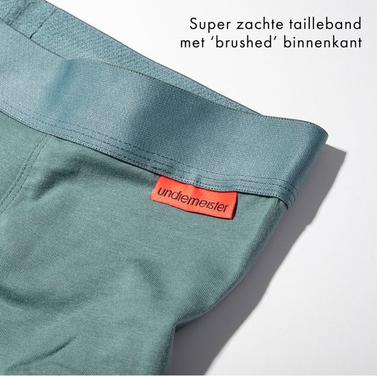 Undiemeister® Groene Boxershort Misty Forest - Premium Heren Ondergoed ...