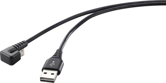 Renkforce USB-kabel USB 2.0 USB-A stekker, USB-micro-B stekker 1.00 m ...