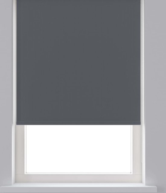 Decosol Rolgordijn Verduisterend - Antraciet (5756) - 90 x 190 cm | bol