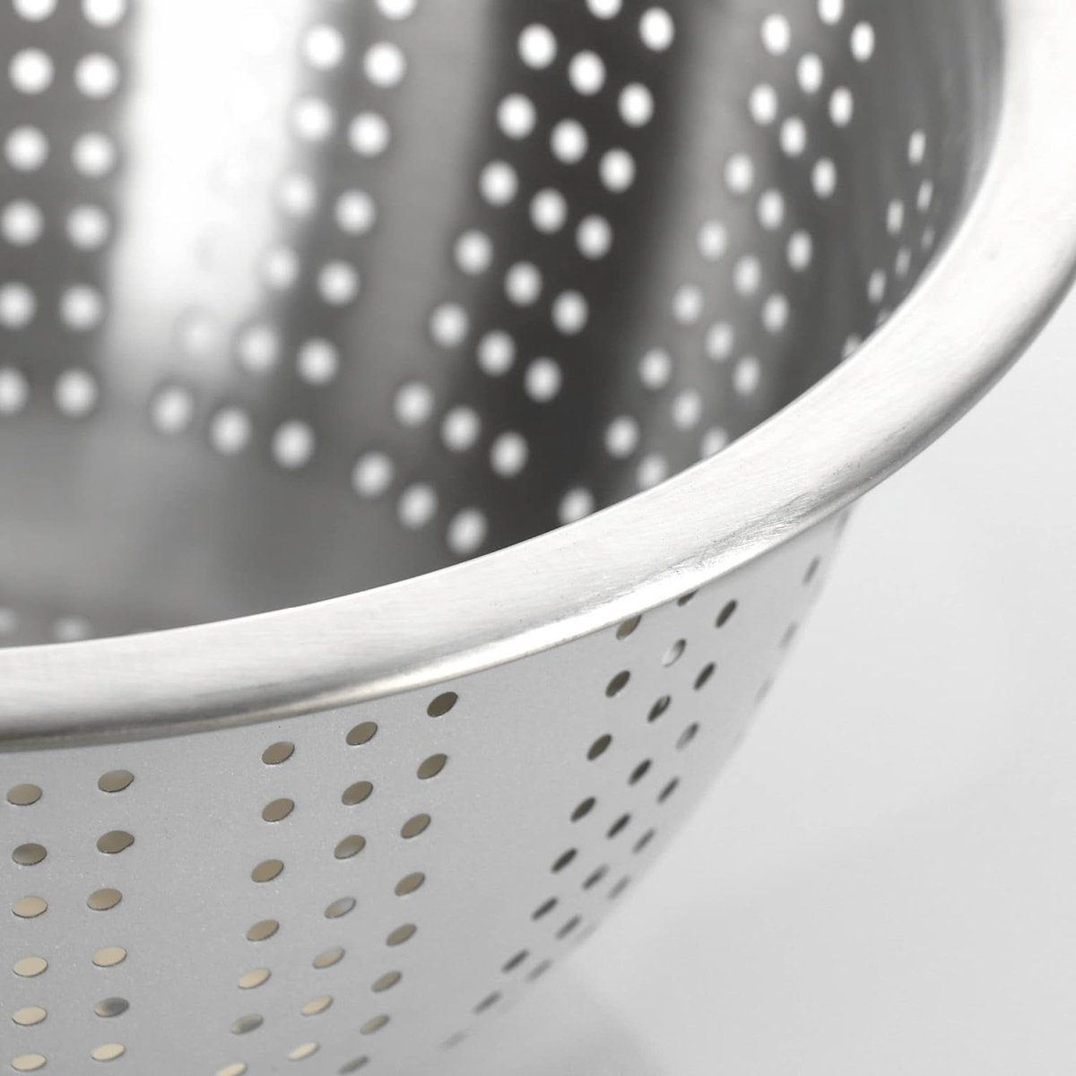 Keukenzeef, fijne netzeef, pasta strainer with handle, micro perforated ...