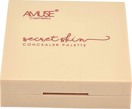 Amuse Secret Skin Concealer Palette - 02 - Medium Golden - Concealer ...