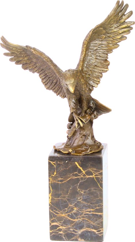 Adelaar Beeld - Bronzen Kunst Sculptuur - Gesigneerd Kunstwerk op ...