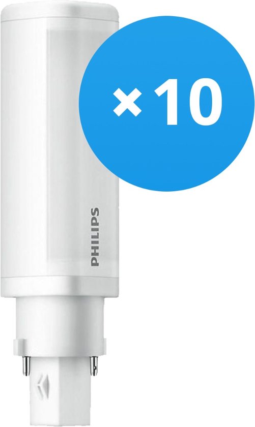 Voordeelpak 10x Philips Corepro PL-C LED 4.5W 475lm - 830 Warm Wit | Vervangt 13W. | bol