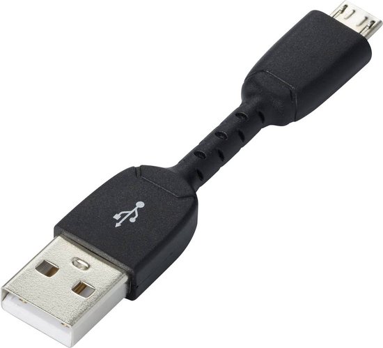 Renkforce USB-kabel USB 2.0 USB-A stekker, USB-micro-B stekker 0.05 m ...