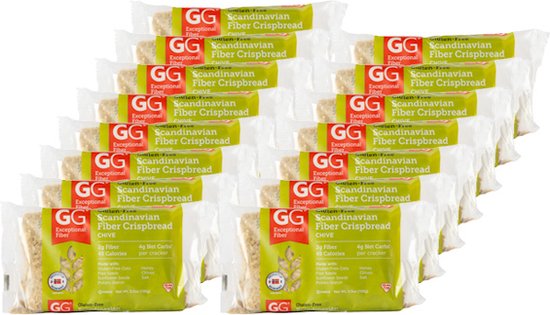 GG Bran | Crispbread Crackers | Bieslook | 15 stuks | 15 x 100g ...