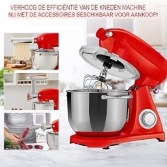 Deegmachine - Kneedmachine - Rood | bol