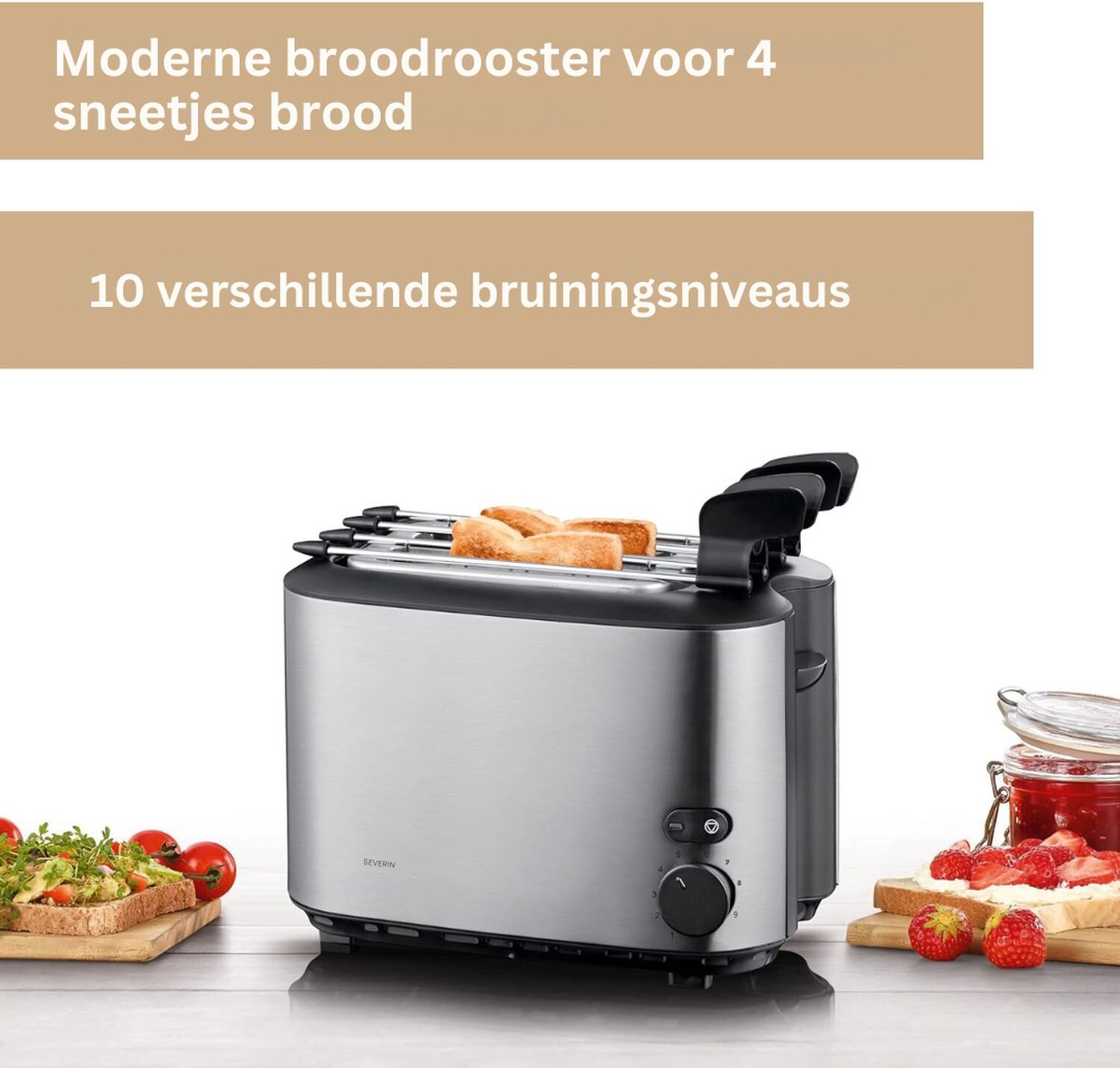Broodrooster met tostiklemmen - Broodrooster tosti - Broodrooster ...