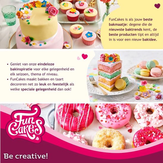 FunCakes Candy Choco Parels - Medium - Bordeaux - 80g - Eetbare ...