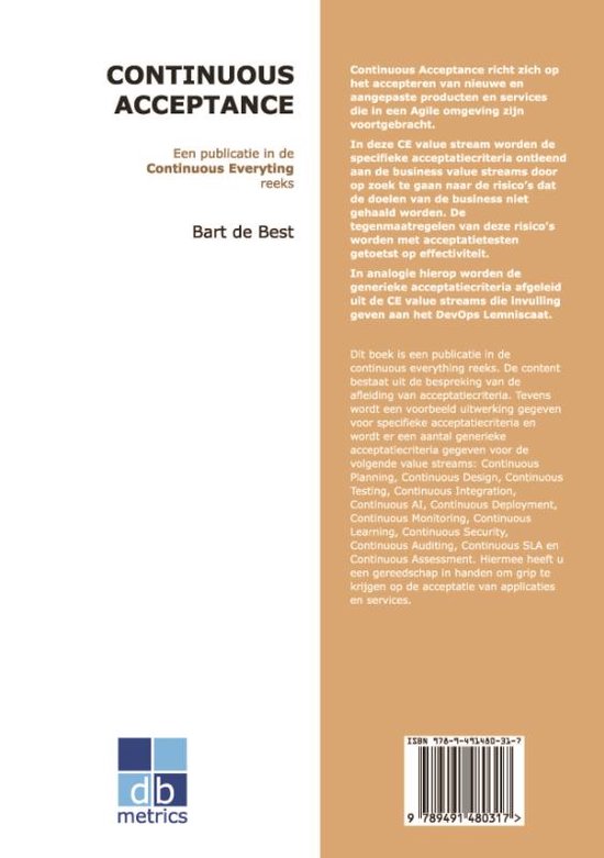 Continuous Everything - Continuous Acceptance | 9789491480317 | Bart de ... Continuous Everything - Continuous Acceptance | 9789491480317 | Bart de ...