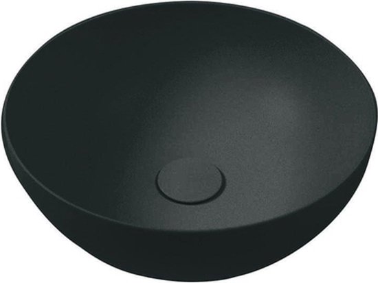 Royal plaza Kolor waskom rond 24cm mat zwart | bol