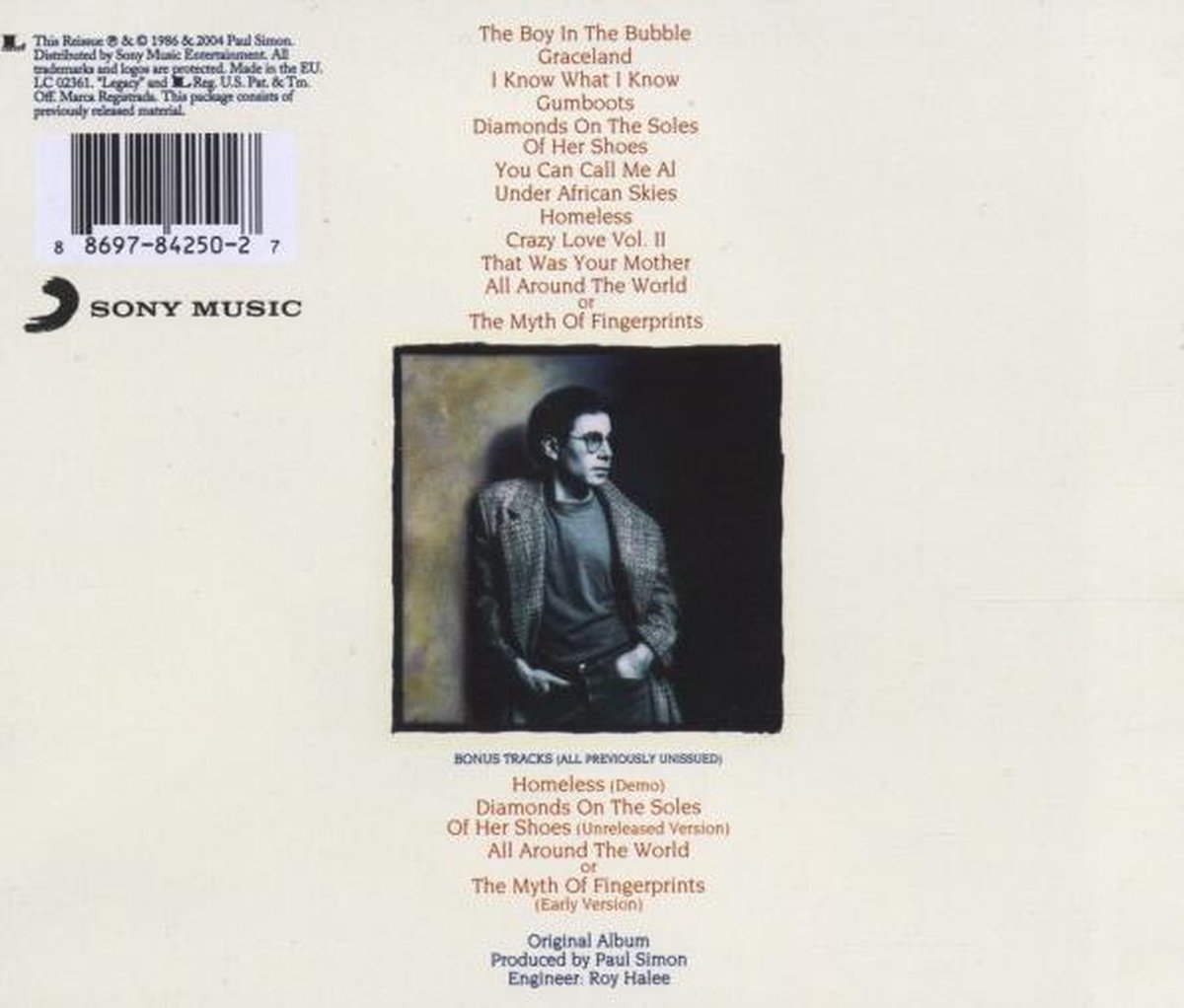Graceland, Paul Simon | Muziek | bol