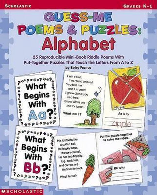 Guess Me Poems and Puzzles Alphabet | 9780439385299 | Billy Franco ...