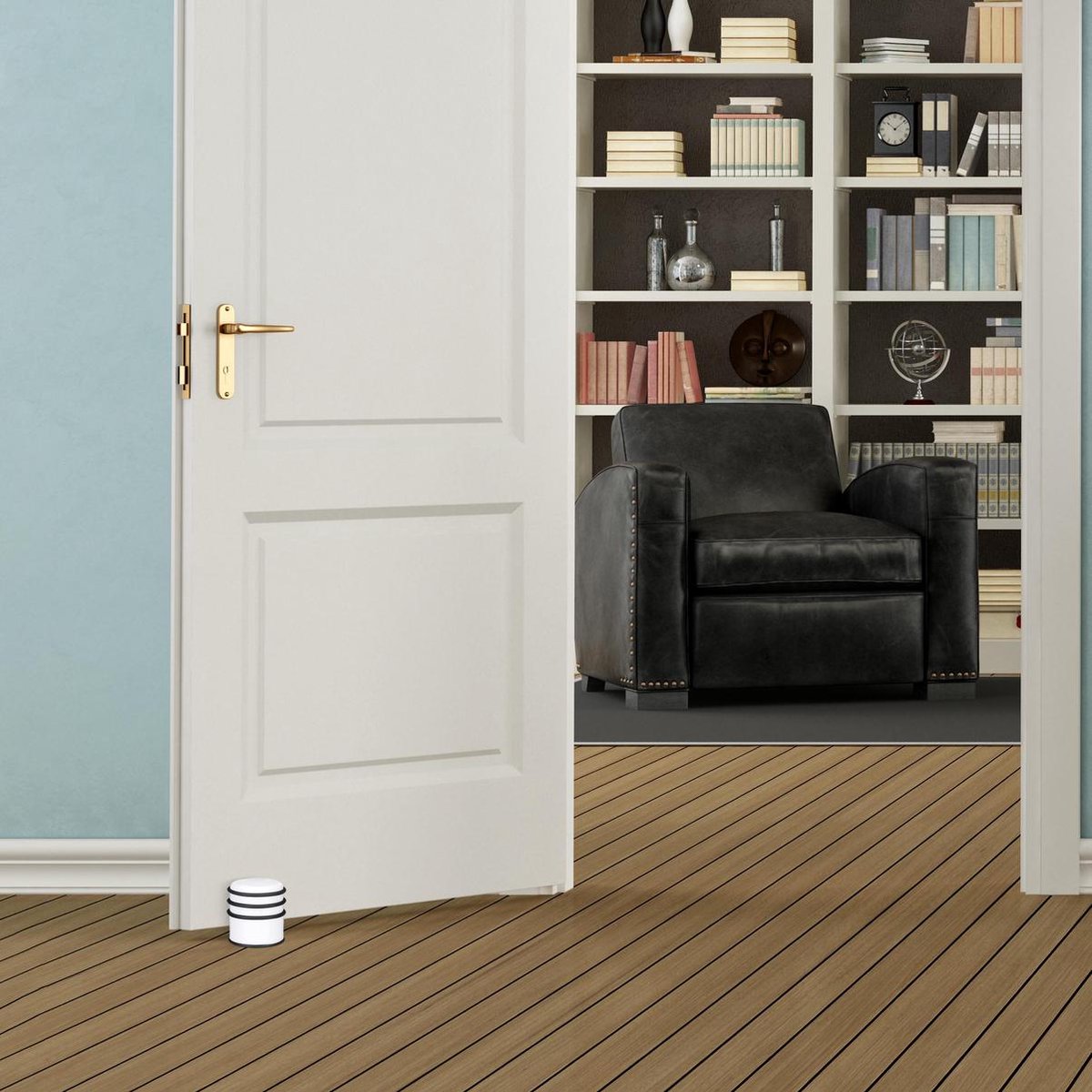 Relaxdays 4 x deurstop - deurstopper - rubberen ring - deurbuffer zwaar ...