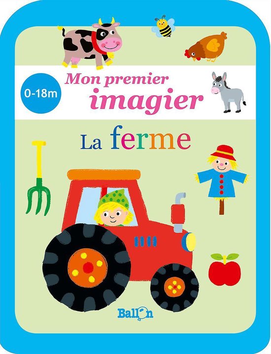Mon petit imagier - la ferme 0/18 | 9789403207797 | Boeken | bol.com
