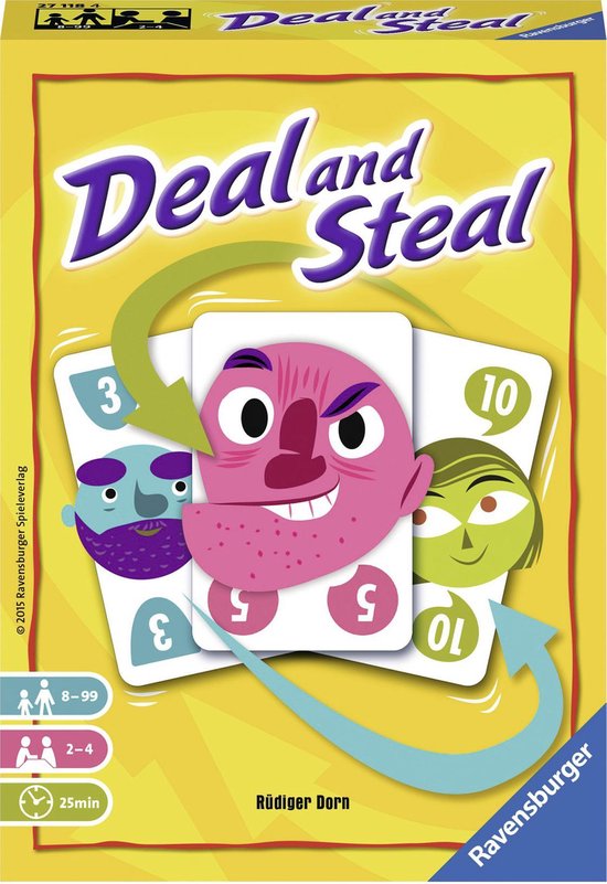 Steal or deal - Kaartspel | Games | bol