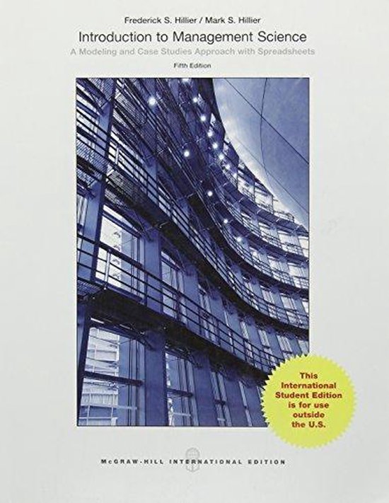 Introduction to Management Science | 9781259010675 | Frederick S ...
