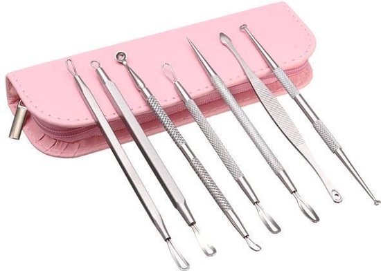Set Met Tangetjes Voor Verwijderen Mee-eters & Acne (7 Delig) | bol.com