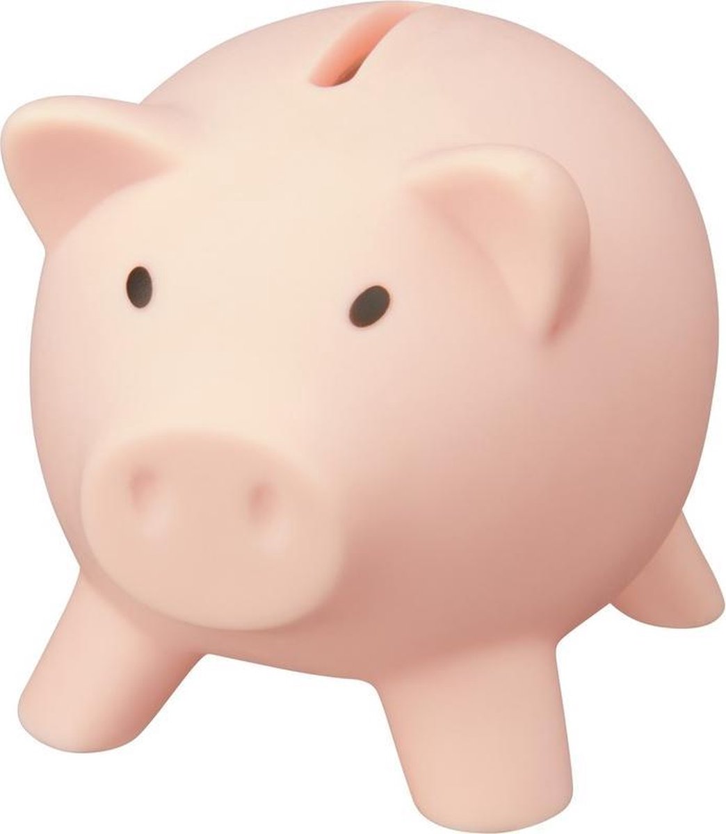 bol.com | Lichtroze varken mini spaarpot/spaarvarken 9 cm - Dieren ...