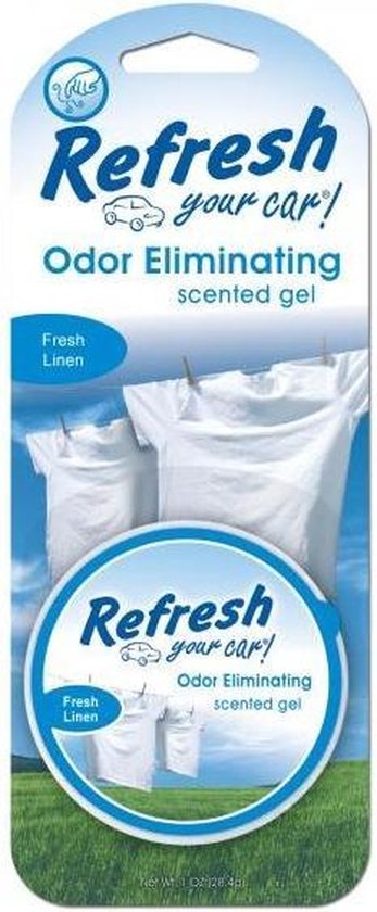 Refresh Your Car Gel Can Fresh Linen | bol.com
