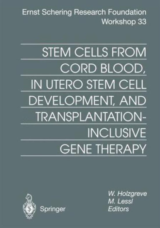 Stem Cells from Cord Blood, in Utero Stem Cell Development and... | bol