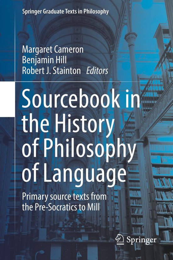 Springer Graduate Texts in Philosophy 2 - Sourcebook in the History of ...