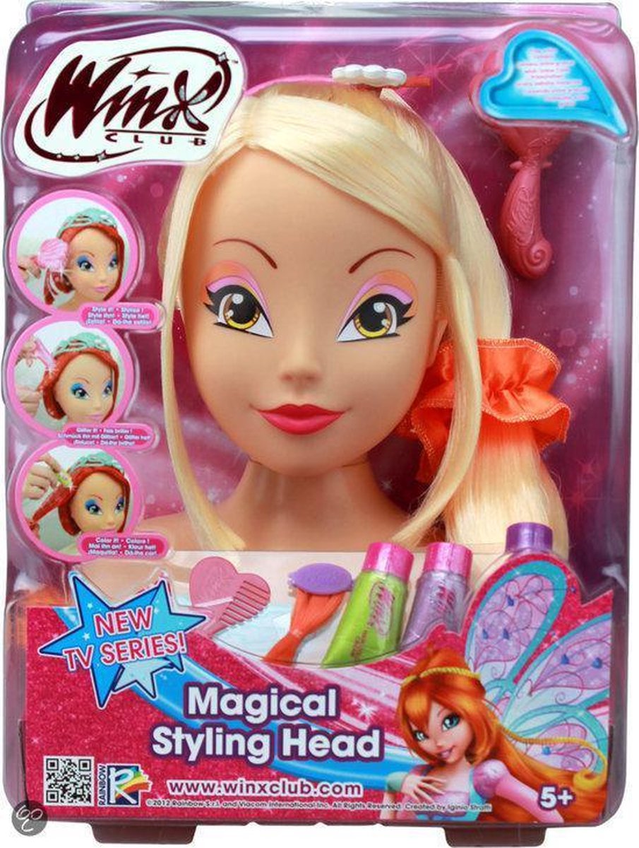 Winx Club Styling Head 2-in-1 Stella | bol