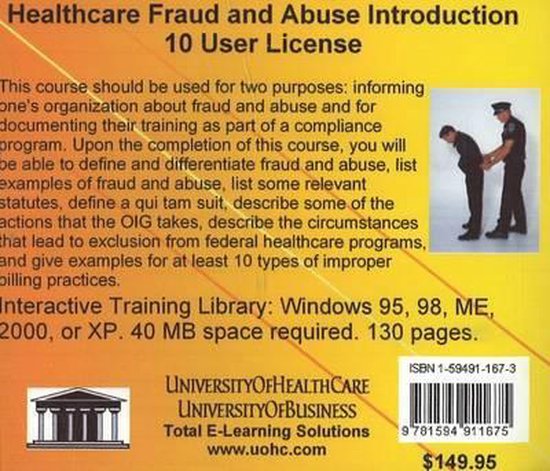 Healthcare Fraud & Abuse Introduction, 10 Users, Daniel Farb ...